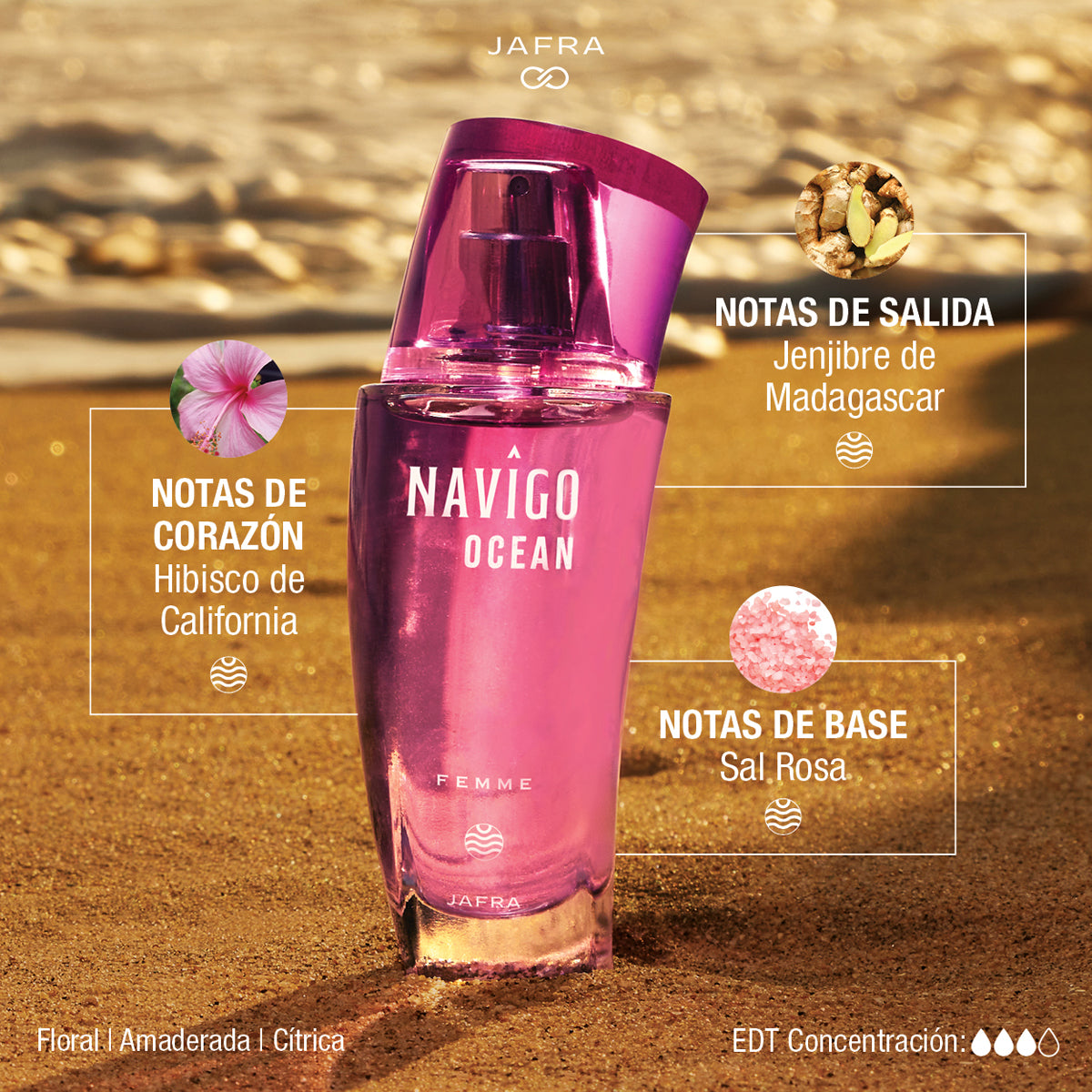 Navîgo Ocean Femme, Fragrance | JAFRA – Jafra Cosmetics International
