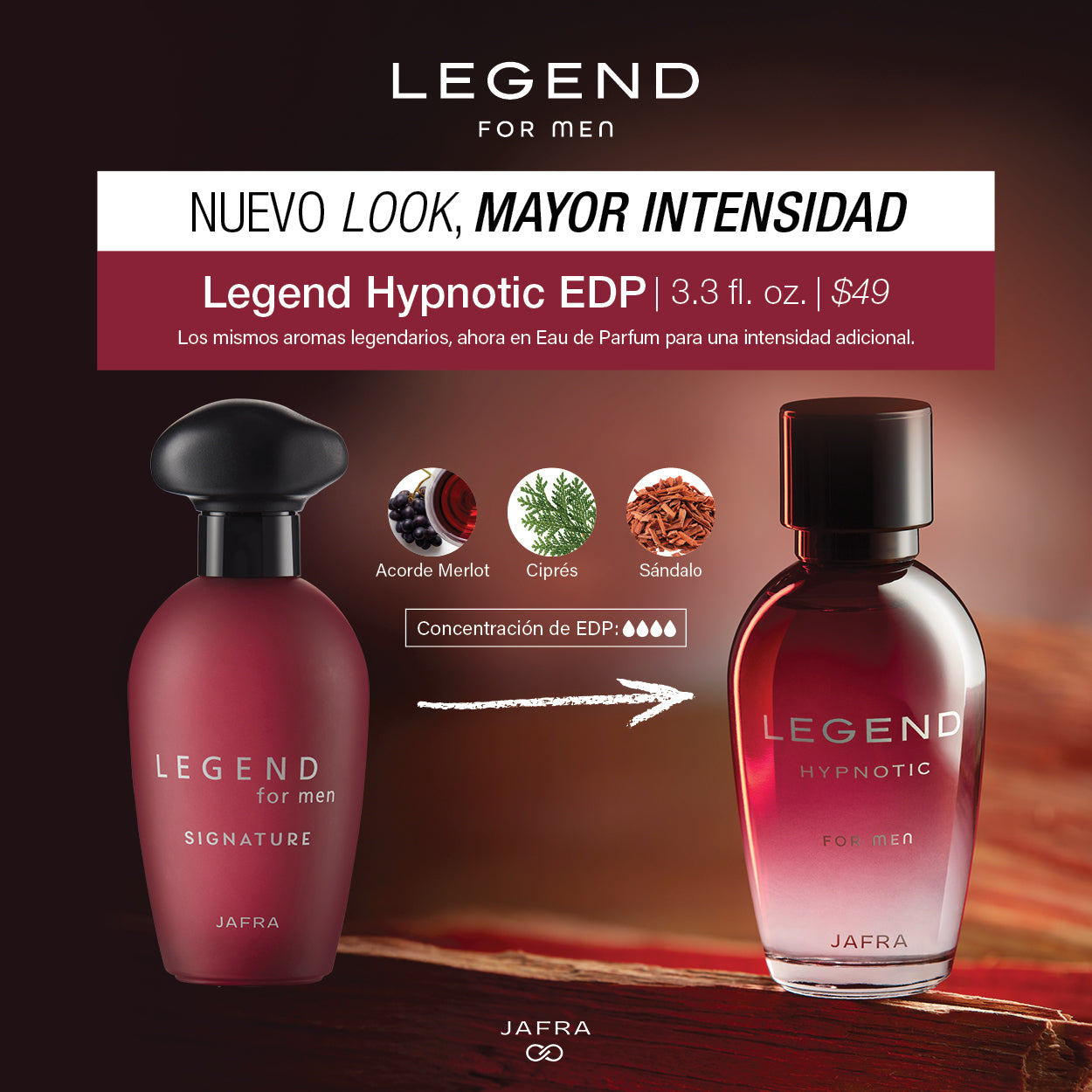 Legend Hypnotic – Jafra Cosmetics International