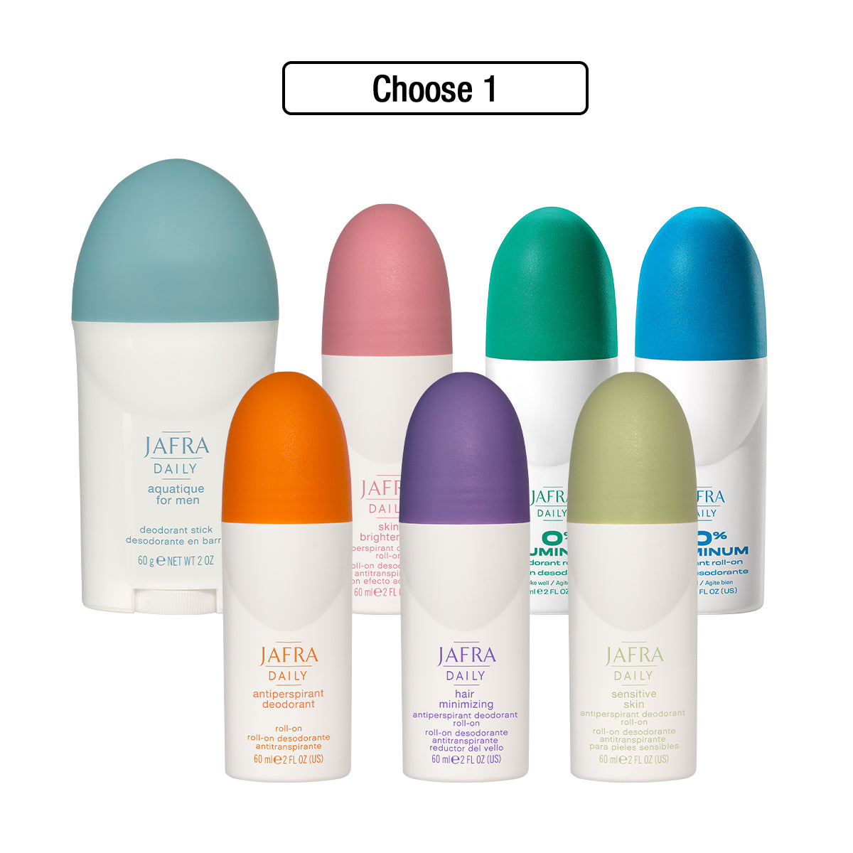 Desodorantes JAFRA Daily – Jafra Cosmetics International