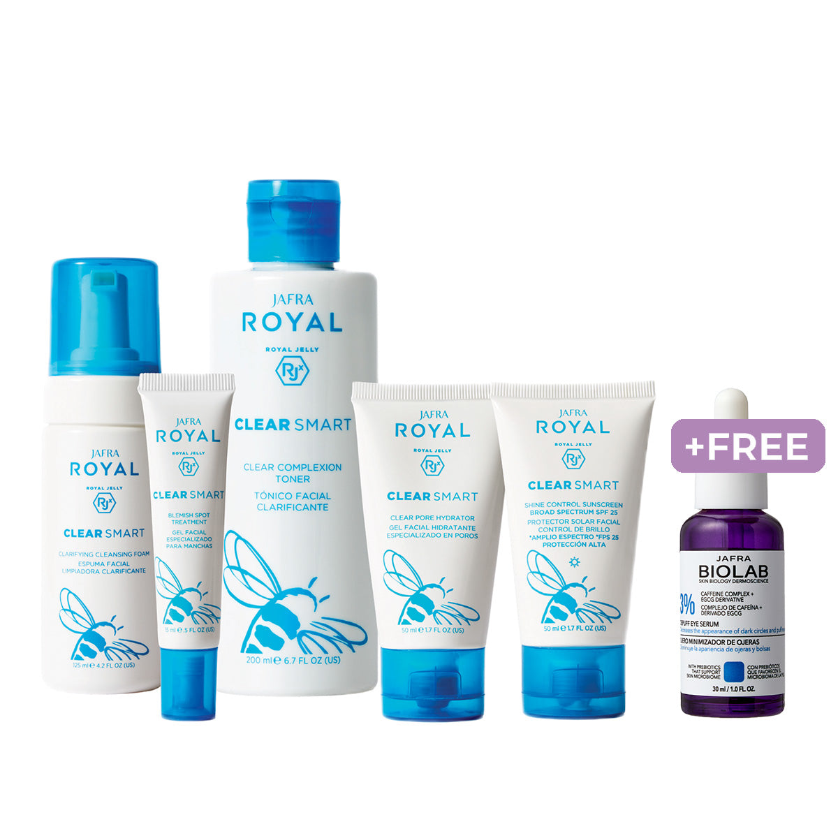 Set JAFRA ROYAL Clear Smart – Jafra Cosmetics International